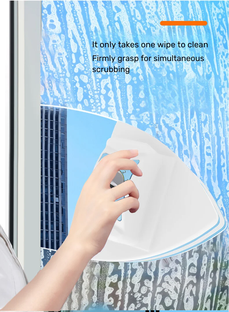 Ultimate Magnetic Window Glass Cleaner - Effortlessly Clean Both Sides ...