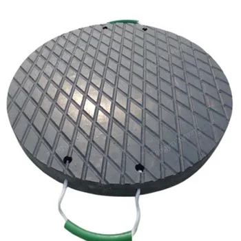 Round Plastic Crane Pads / Truck Leg Support Used Outrigger Pad - Buy ...