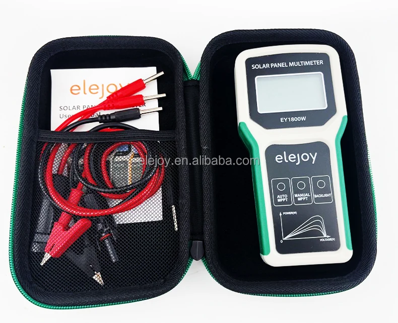 ELEJOY EY1800W LCD MPPT Solar Panel Tester - Smart & Accurate