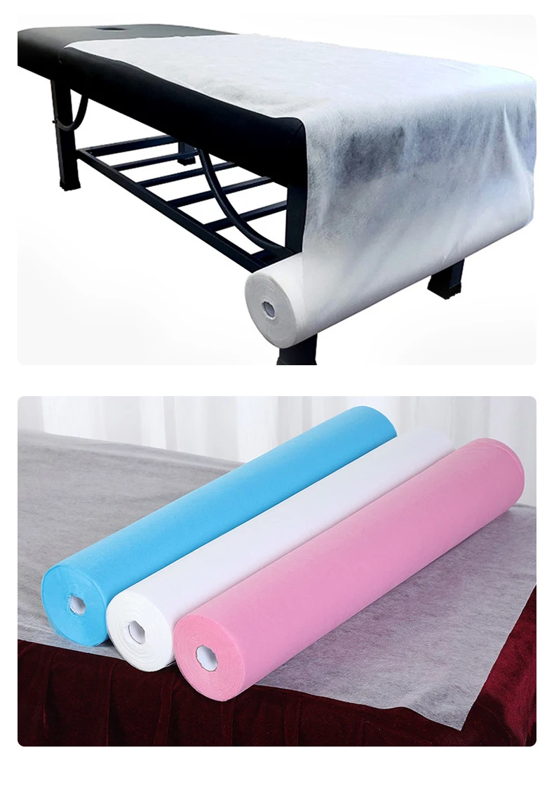 Disposable Exam Couch Paper Sheet Roll for Hospital Use Surgical Bed ...