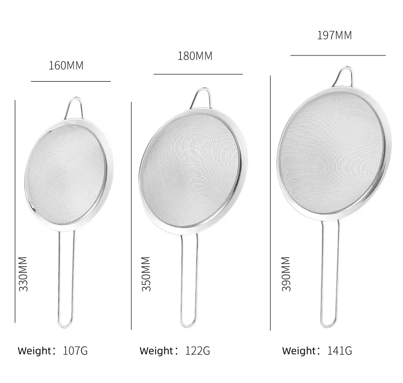 Stainless Steel Kitchen Utensils Sets Stainless Steel Mesh Leakage ...