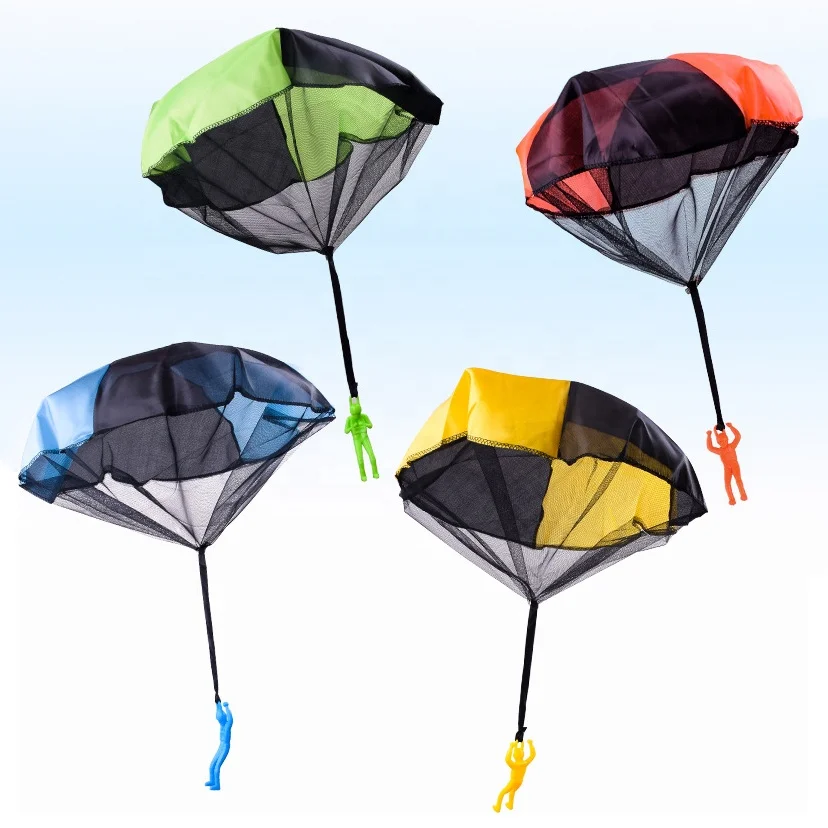 Samtoy Cheap Children Outdoor Play Paratrooper Mini Free Hand Throwing ...