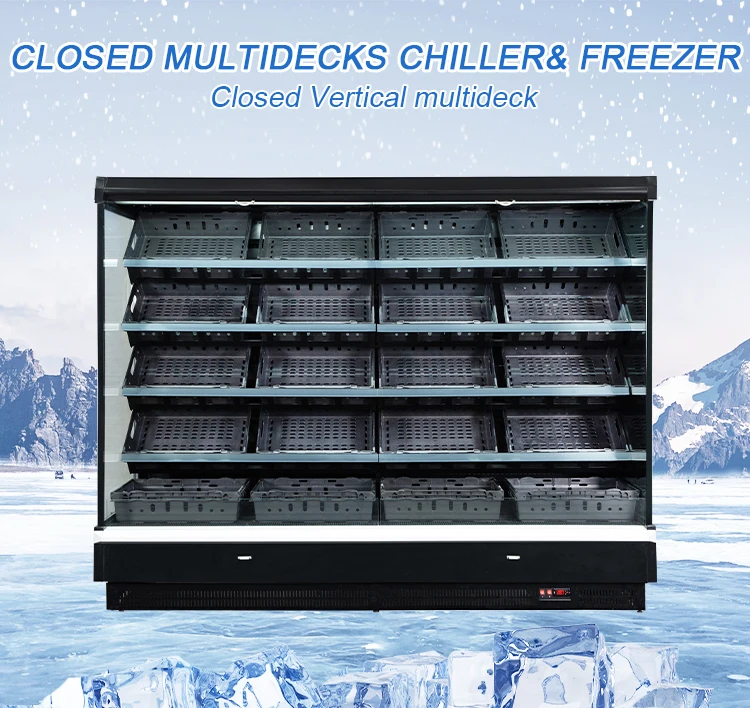 China Supermarket Sweet Display Showcase Fruit And Vegetable ...