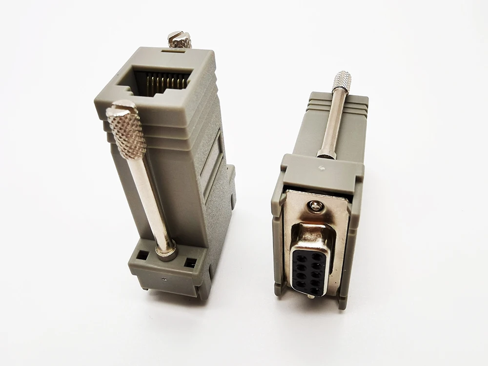 DB9 Female to RJ45 Modular Adapter - Ethernet Solution