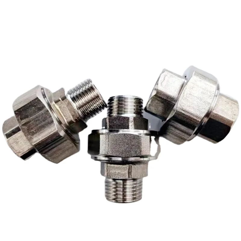 Stainless Steel Connection Fittings Male Copper Coupling Tube Female ...