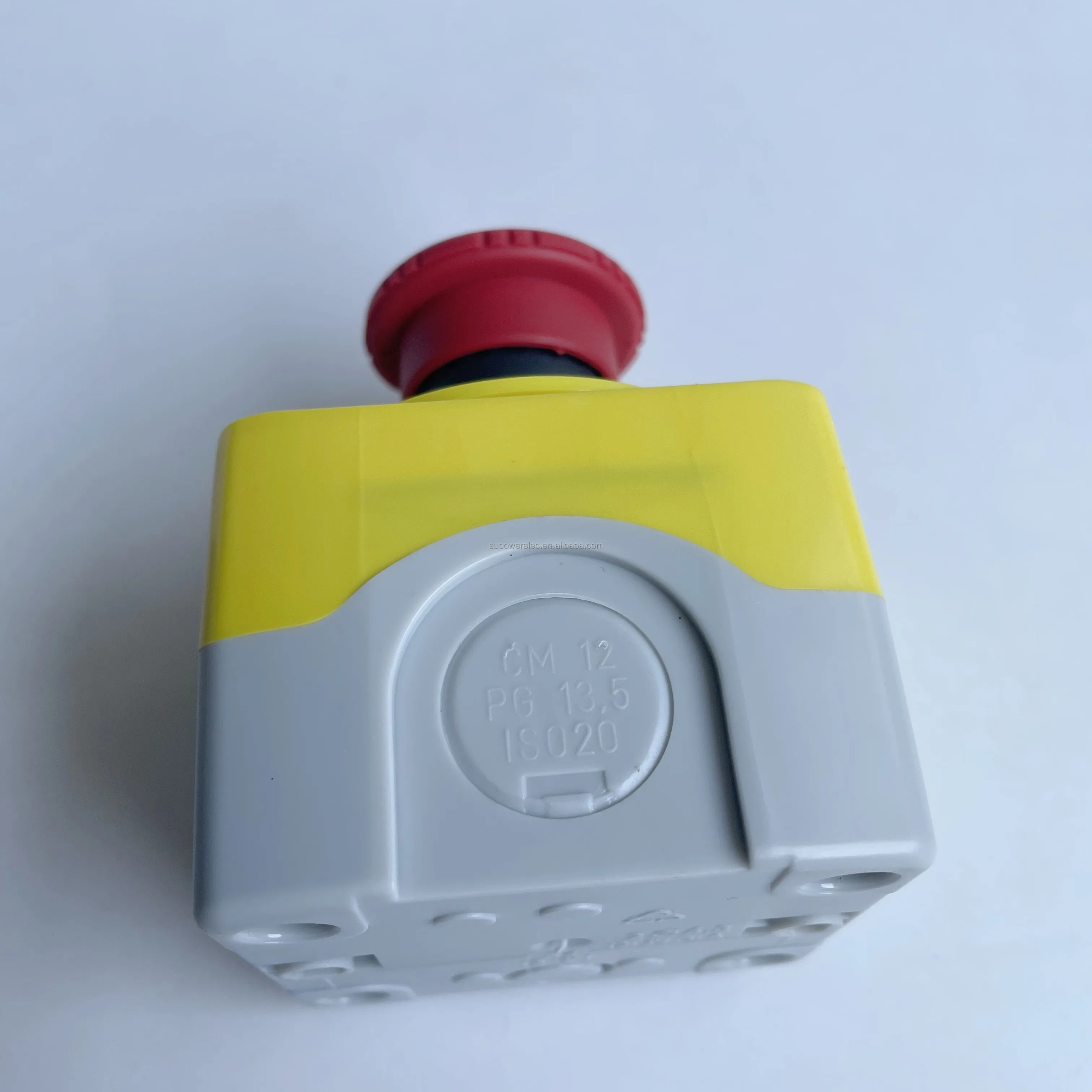 22mm 1NC Emergency Stop Push Button Switch IP65 Supower