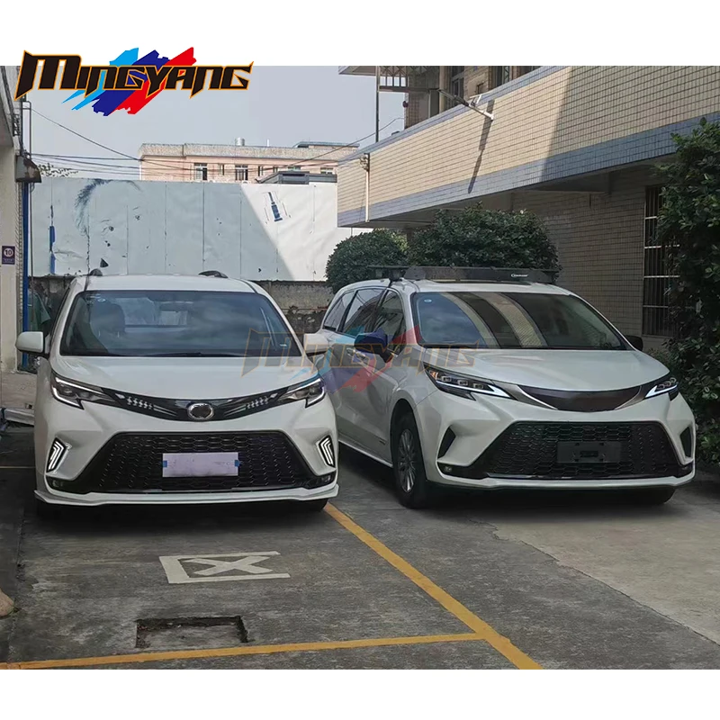 Toyota Sienna 2011 Bumper Conversion Kits for 2020 Upgrade