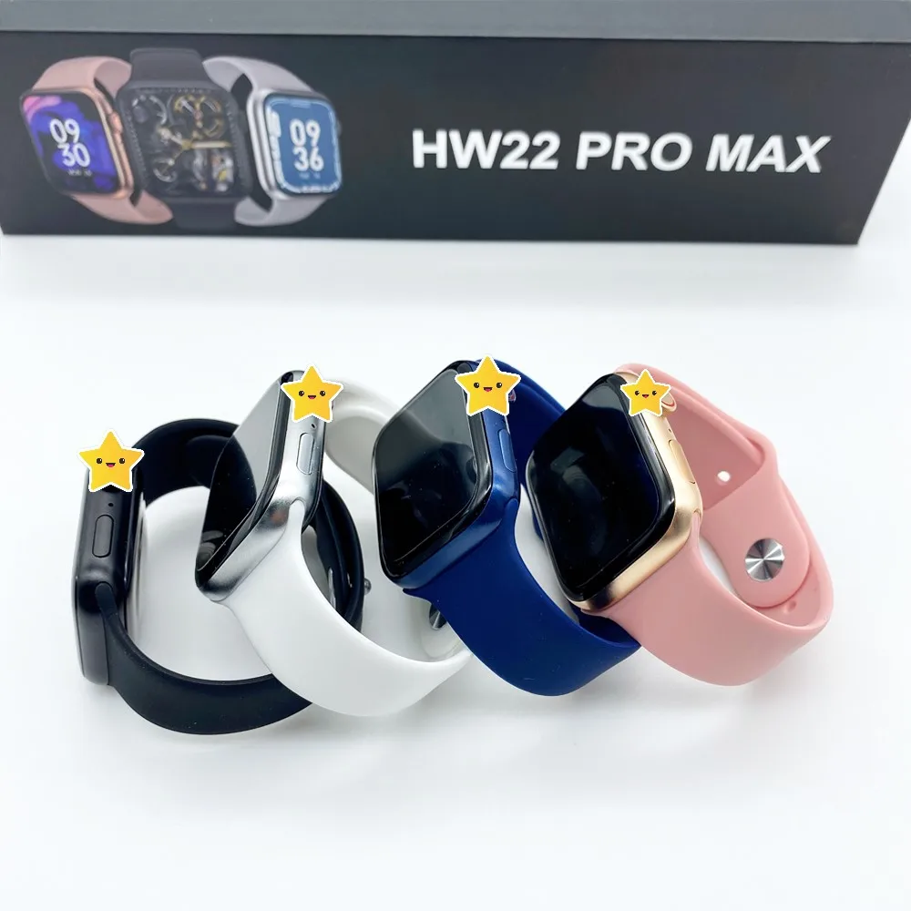 2022 1.75 Inch Rdfit Ip67 Waterproof Watch Series 7 Smartwatch Hw22 Pro ...