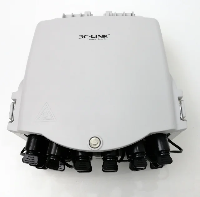 4 cable splitter distribution box 4 port fiber optic terminal box FTTX ...