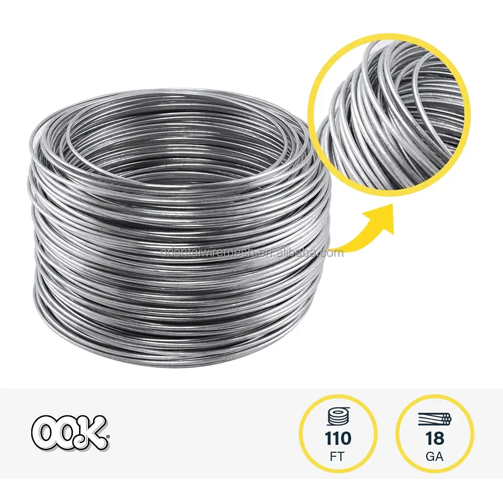 Electro Galvanised 4mm Wire Roll 4 8 10 Gauge 3mm Iron Wire 7x7 ...