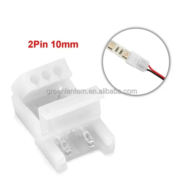 4Pin 10mm RGB LED Strip Light Quick Connector 2Pin 3Pin 8mm 10mm SMD ...
