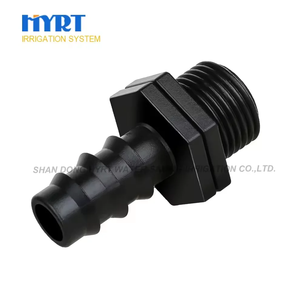 16mm 20mm Barb Male Thread Adaptor Coupling Pe Pipe Fitting Irrigation ...