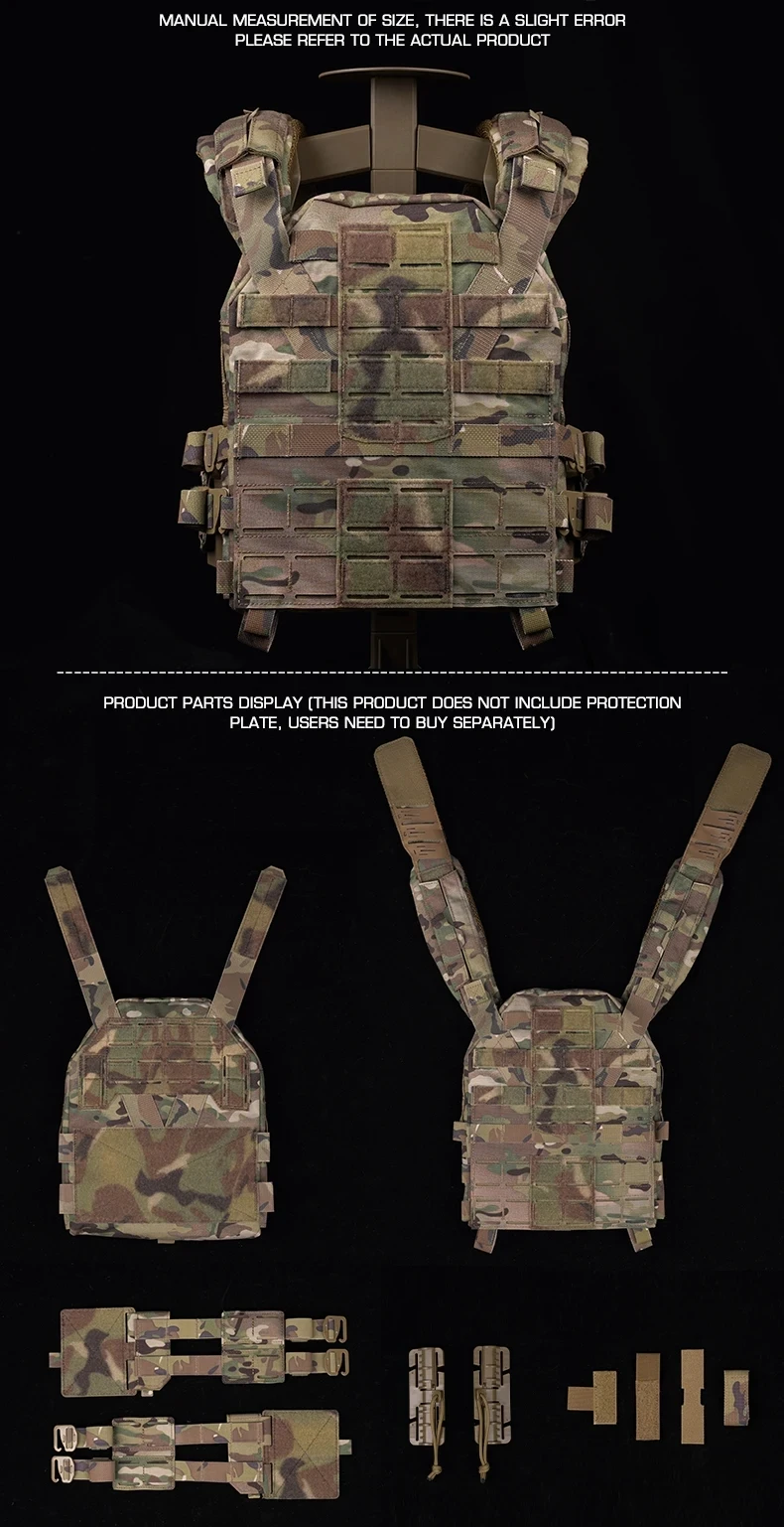 Quick Release Kz Plate Carrier Breathable Cs Sport Vest Fit For 10x12 ...