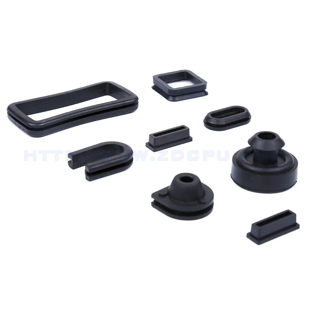 Custom Made Waterproof Gromet Oval Grommet Silicone Rubber Hole ...