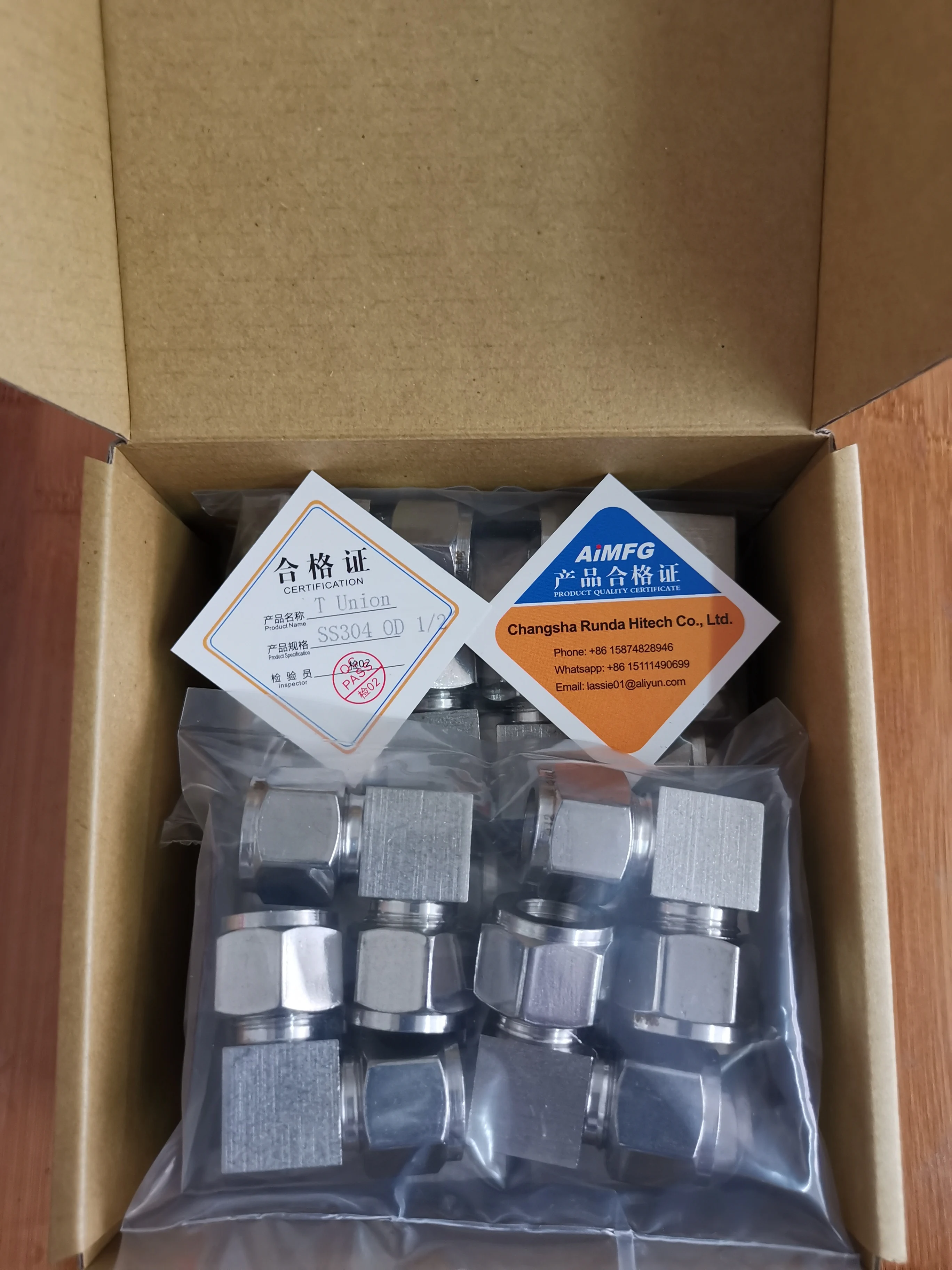 Swagelok Ss316 6000psi Double Ferrule Fittings (twin Ferrule Set ...