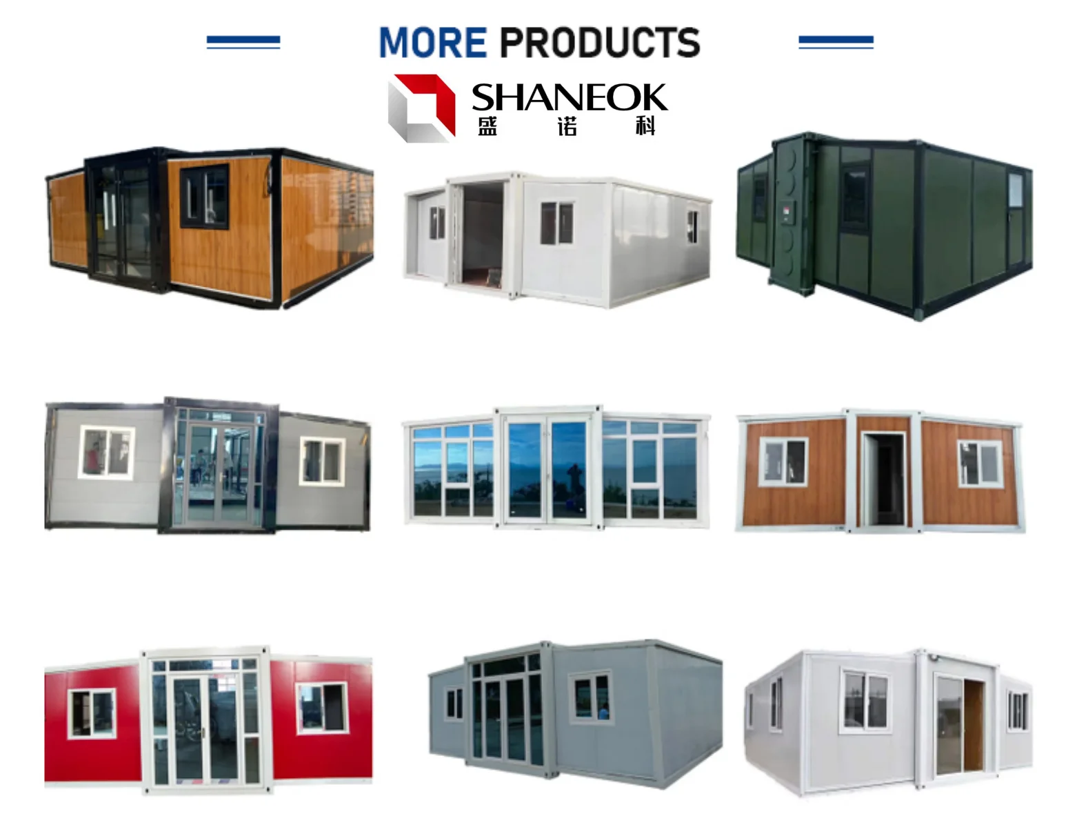 Hot Sale 20ft/40ft Luxury Expandable House Prefab Home Extendable ...