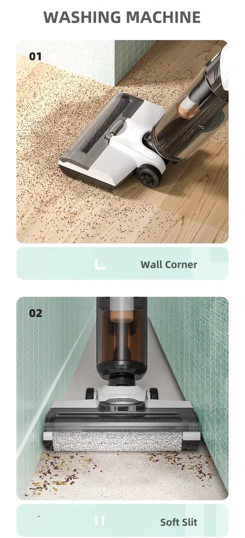 GT8 Smart Cordless Wet/dry Vacuum Cleaner and Floor Washer