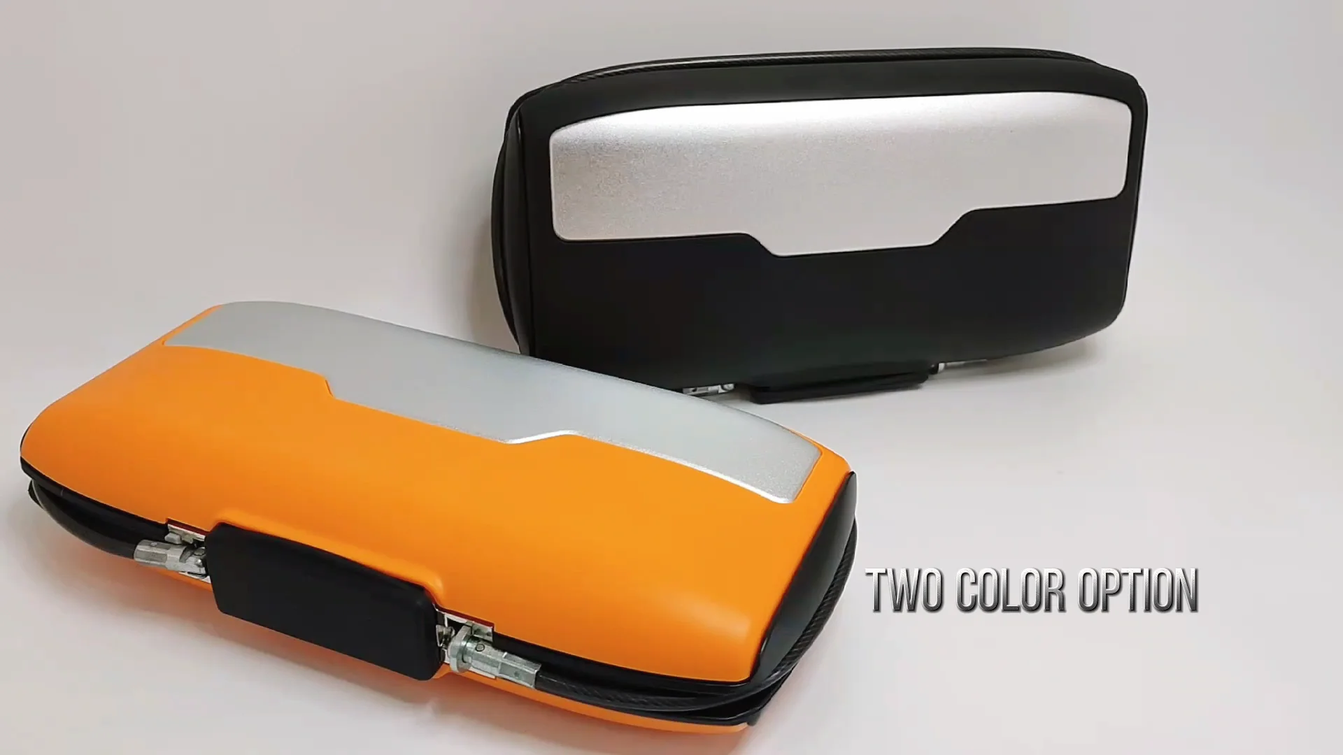 Orange Or Black Portable Combination Lockbox Safe Storage Personal ...