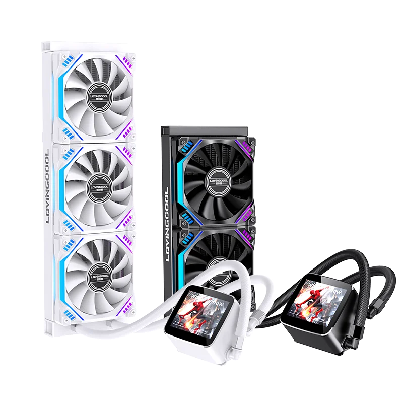 Lovingcool Video Pump Head Liquid Cpu Cooler Argb Pc Water Cooling Cpu ...