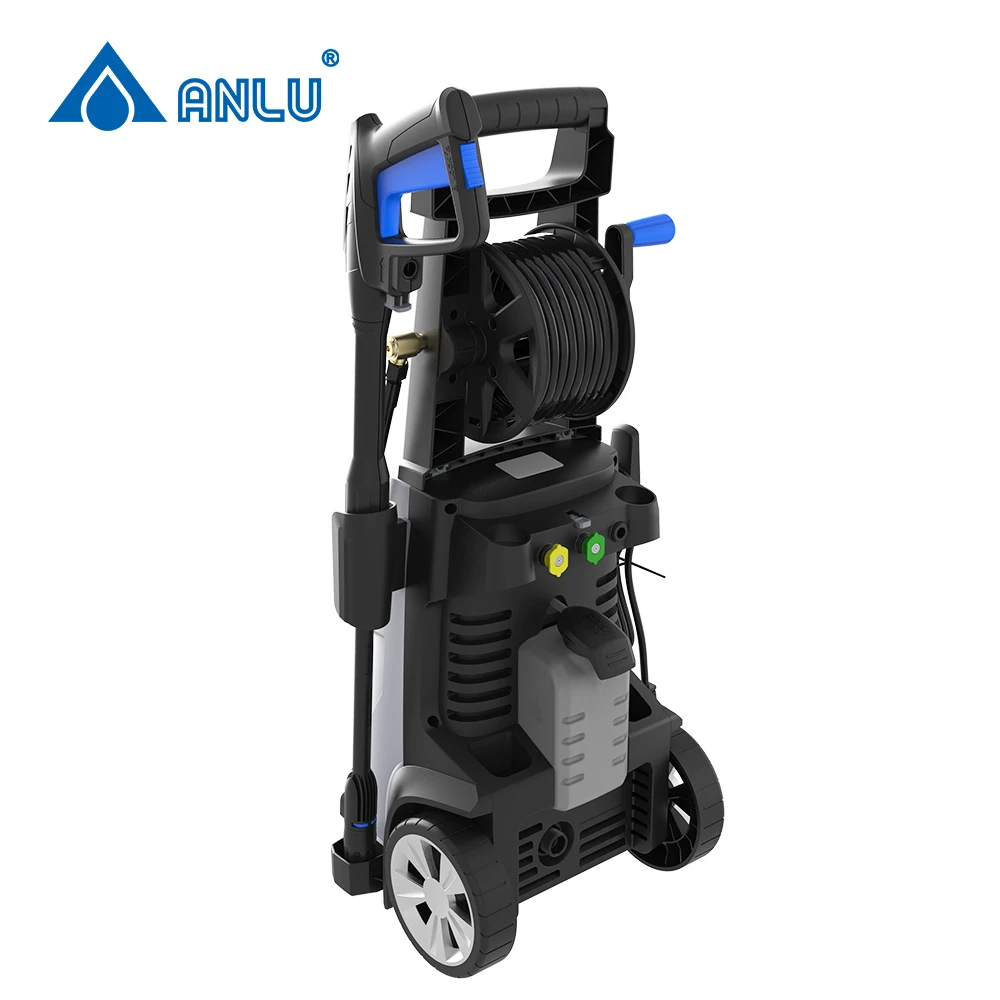 220v Industrial High Pressure Hose Reel Water Jet Washer