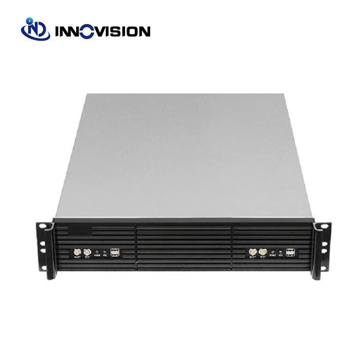 2U Dual System Rack Mount Server Case - Supports 2 Mini-Itx Boards