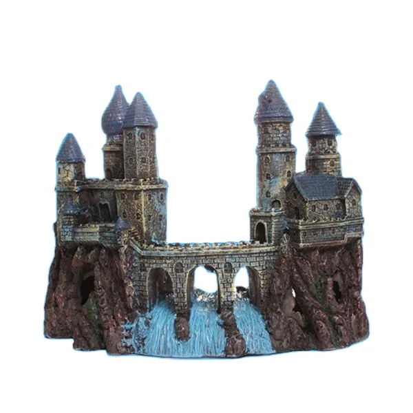 Art & Collectibles Art Objects Sculpture Mini resin Castles etna.com.pe