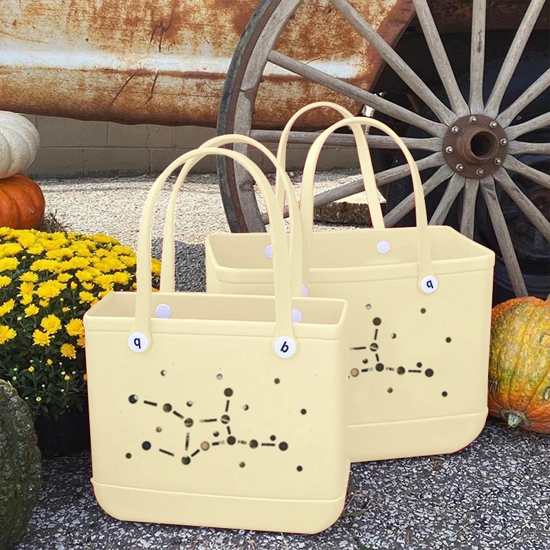 Wholesale designer customized holes boggs bag EVA silicone beach ...