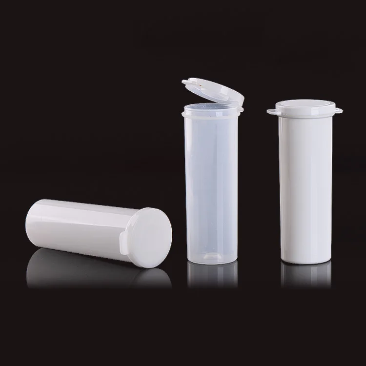 133mm Plastic Effervescent Tablets Tube Container Desiccant Tube With ...