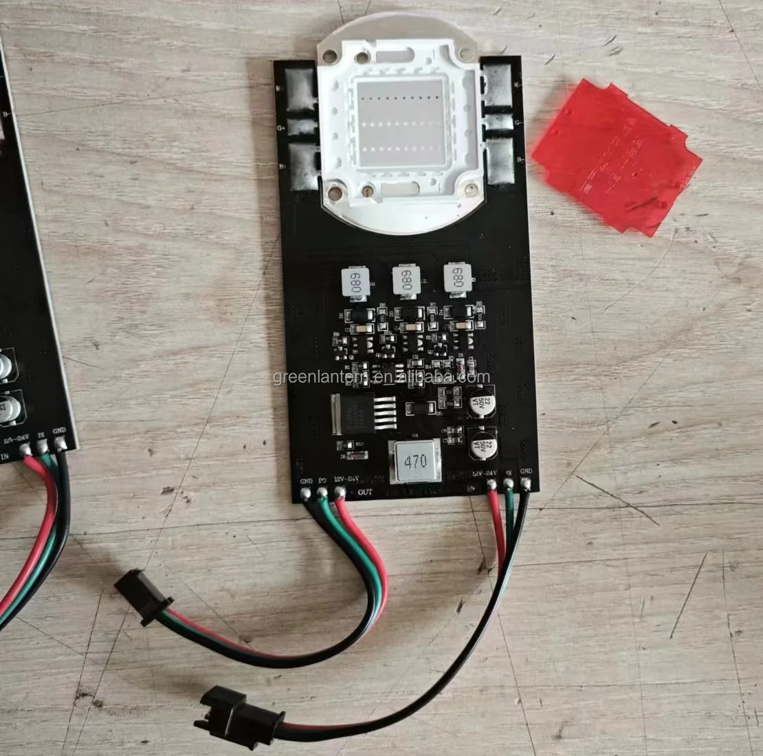 Ws2811 Cob Rgb Led Pixel Module 30w Single High Power Module Light 12v ...