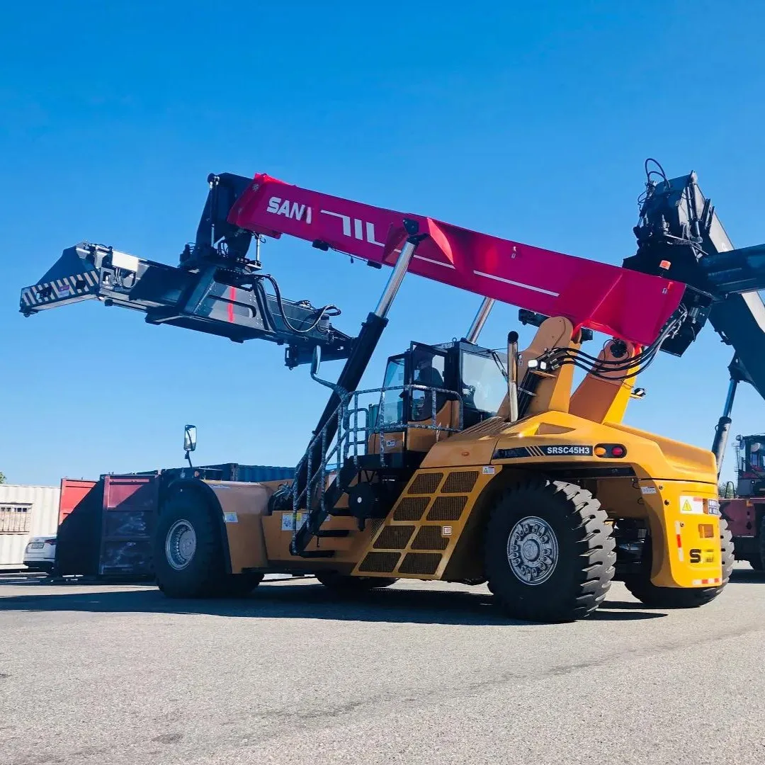 45t Reach Stacker with Attachments - SAN Heavy-Duty Machinery
