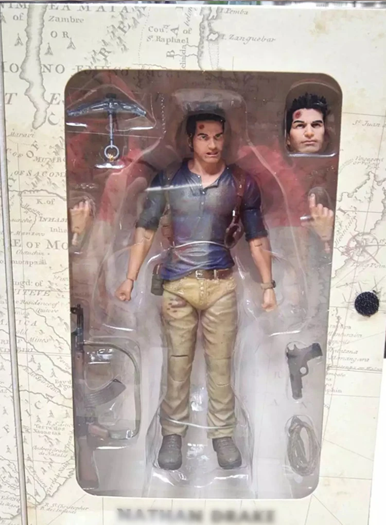 New Arrivals Japanese Animimation Cartoon Character NECA Nathans Drake ...