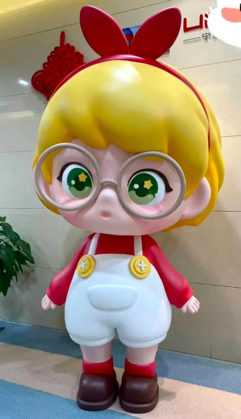 Street Large Cartoon Character Statue Customization - Buy Custom ...