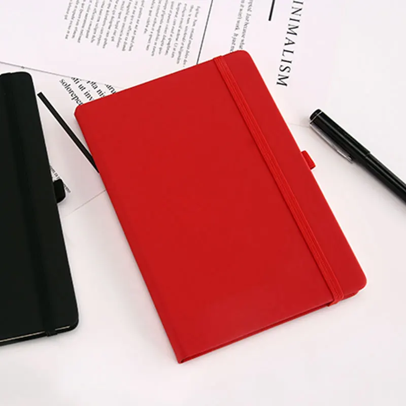 Customized A5 PU Leather Printing Hard Cover Journals