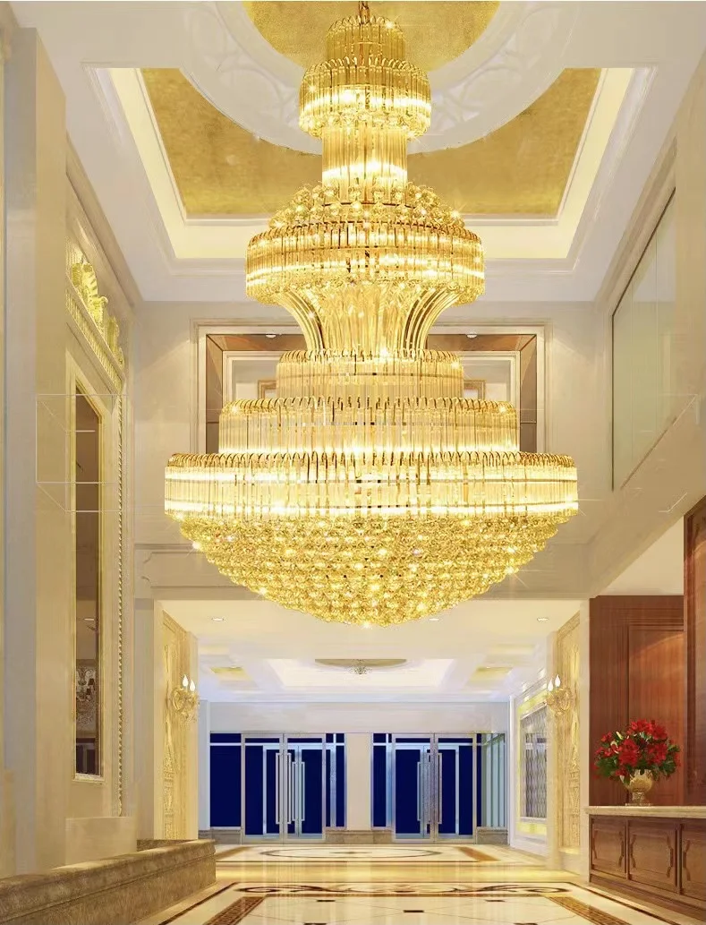 New Modern Gold Led Luxury Chandeliers Islamic Pendant Light Chandelier ...