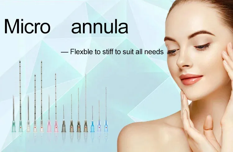 Blunt Needle Fine Micro Cannula 22g 50mm For Filler Injection - Buy ...