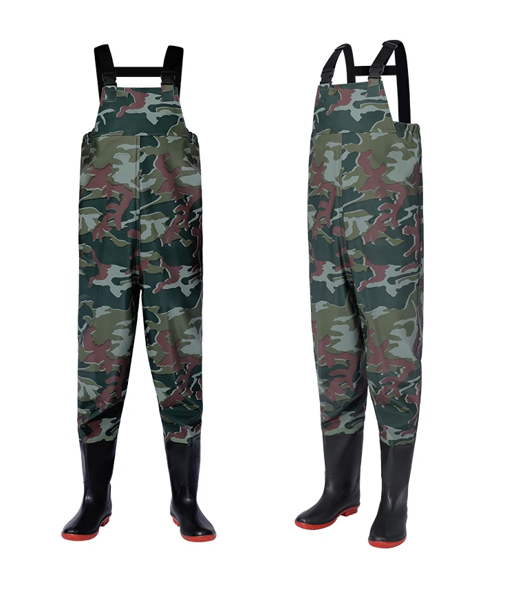 Wading Suit Pant Botas Chest Hunting Wader Camo Para De Pesca Fly ...