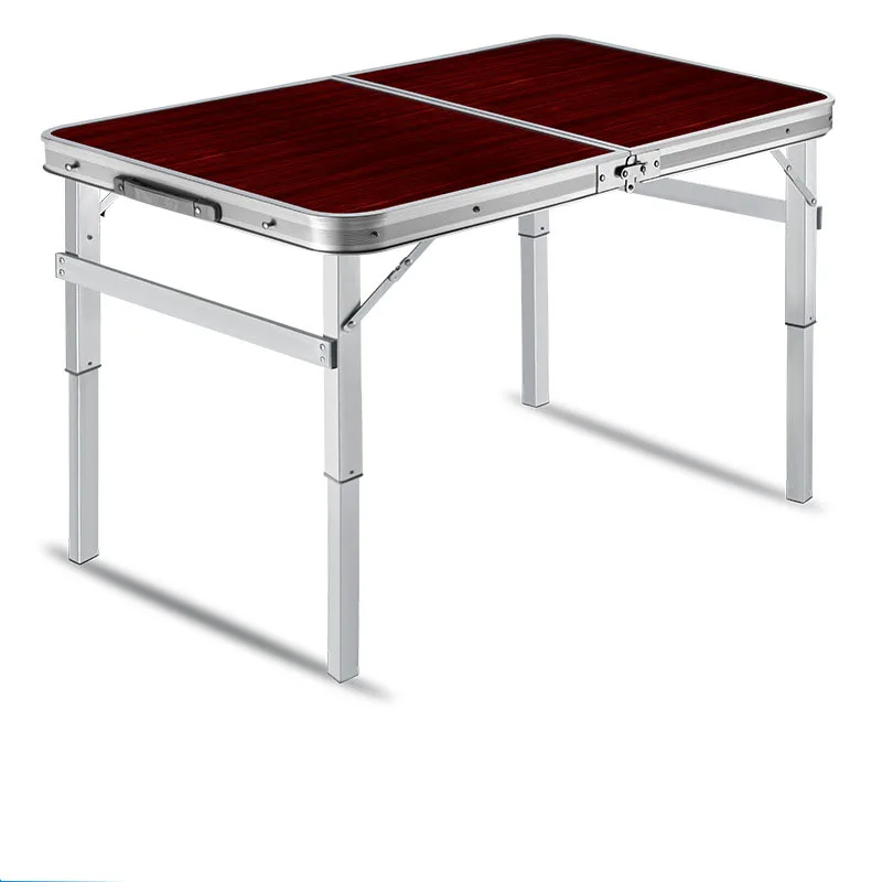 Uplion Metal Table Aluminum Outdoor Picnic Dining Table Foldable ...