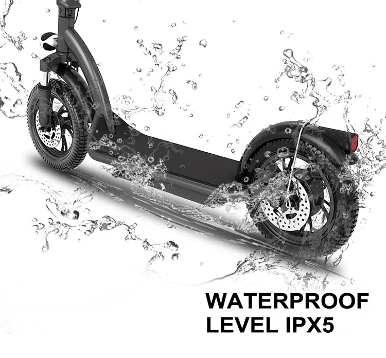 QMWHEEL M12 Long Range E-Scooter | 12" Fat Tire Electric Scooter for ...