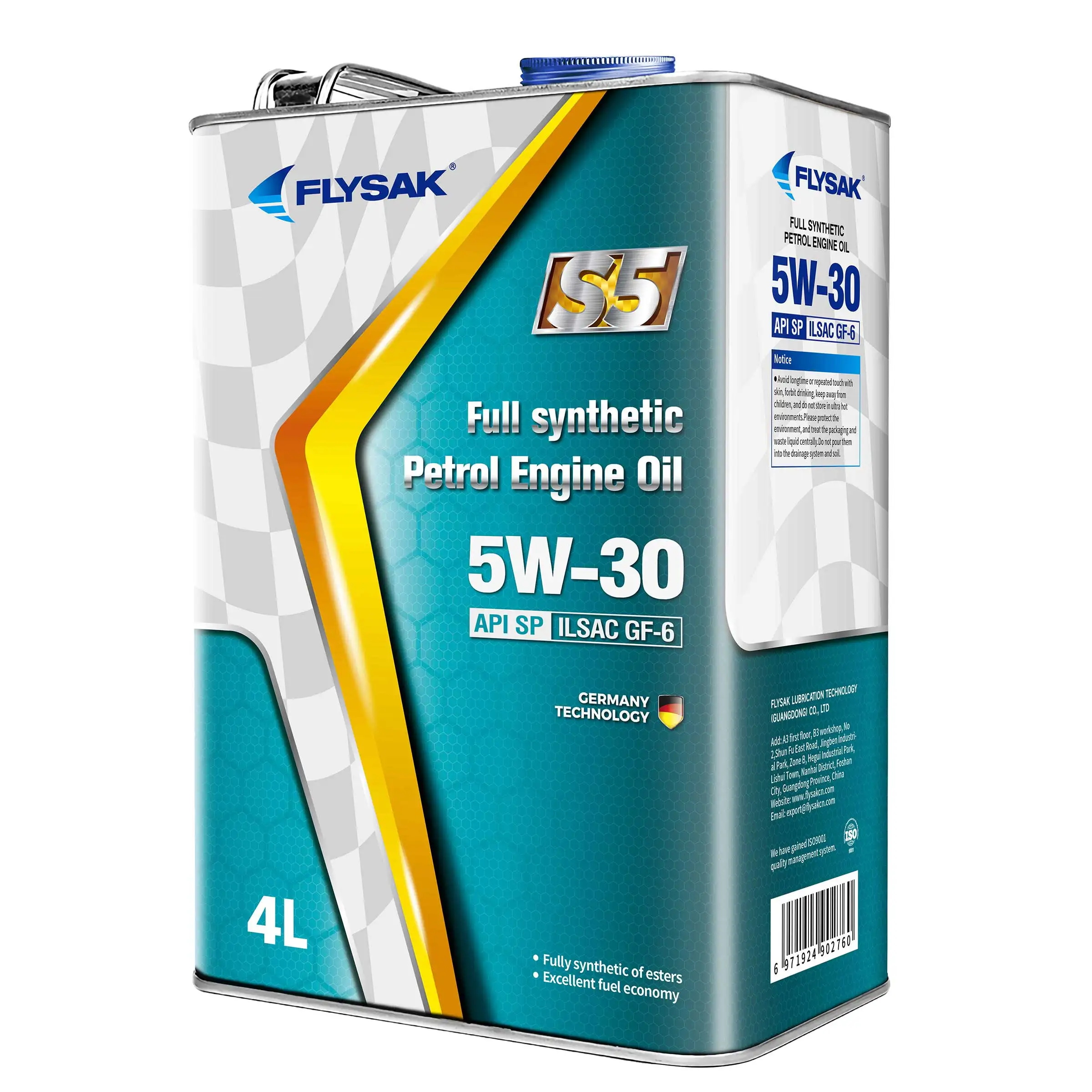 S5 Superior Quality Highly Protective Automotive Lubricant Fully ...
