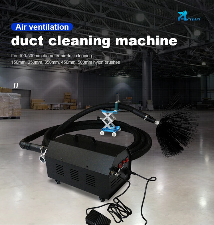 FS-1B Air Conditioner Cleaner Flexible Shaft Cleaner Machine for ...