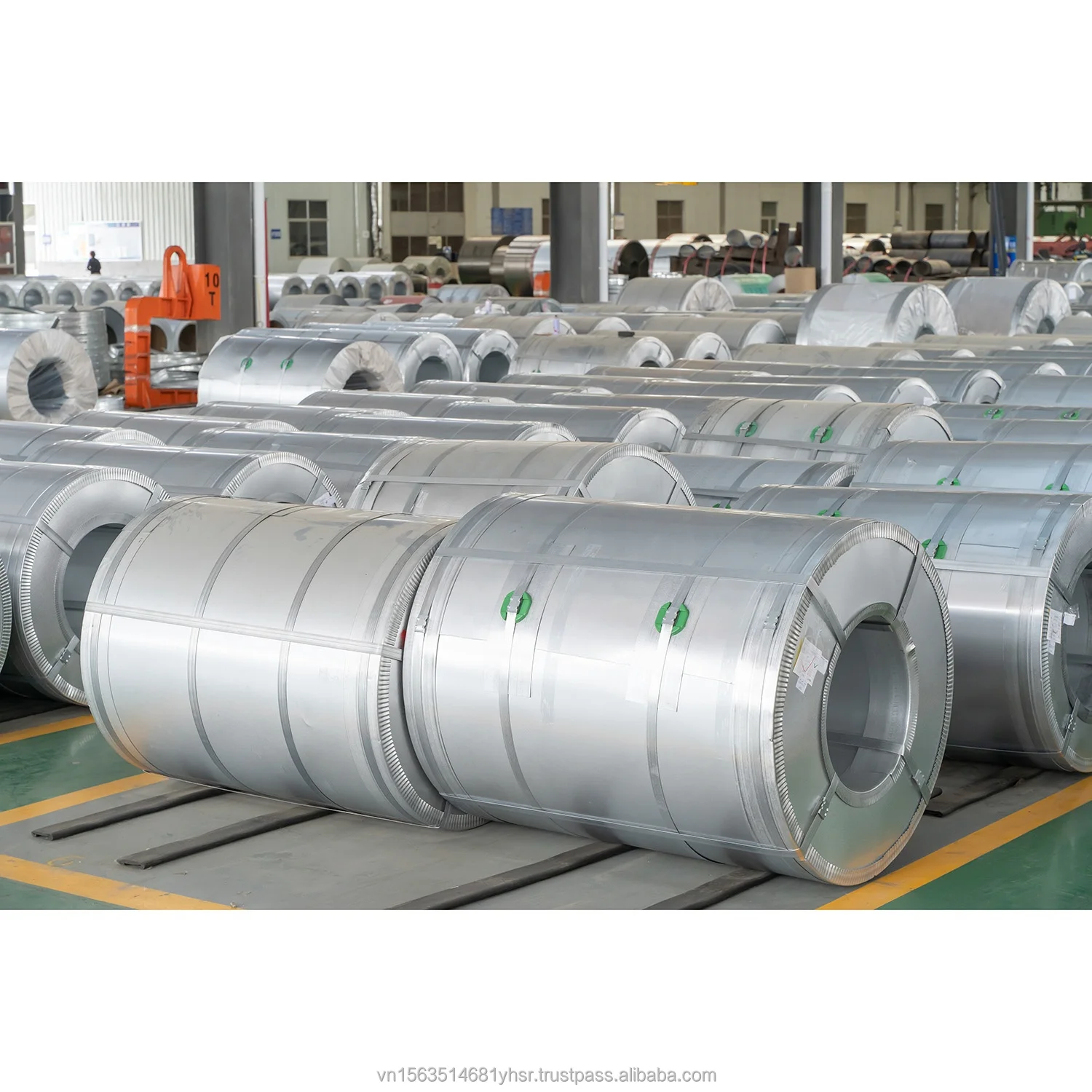 Ral Color 0.12mm Az200 Full Hard Zinc Coating Gi Regular Spangle Full ...