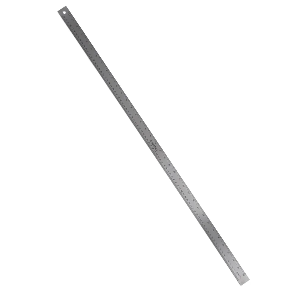 12''&36'' High Quality Stainless Artseecraft Cork Back Non-Skid Ruler ...