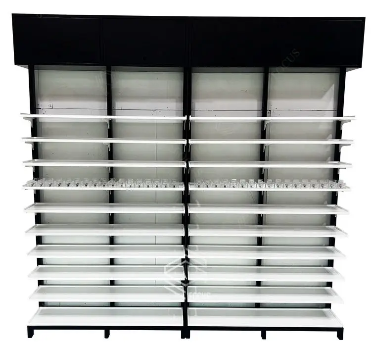Display Racks Tobacco Display Glass Counter Cigarette Shelving Glass ...