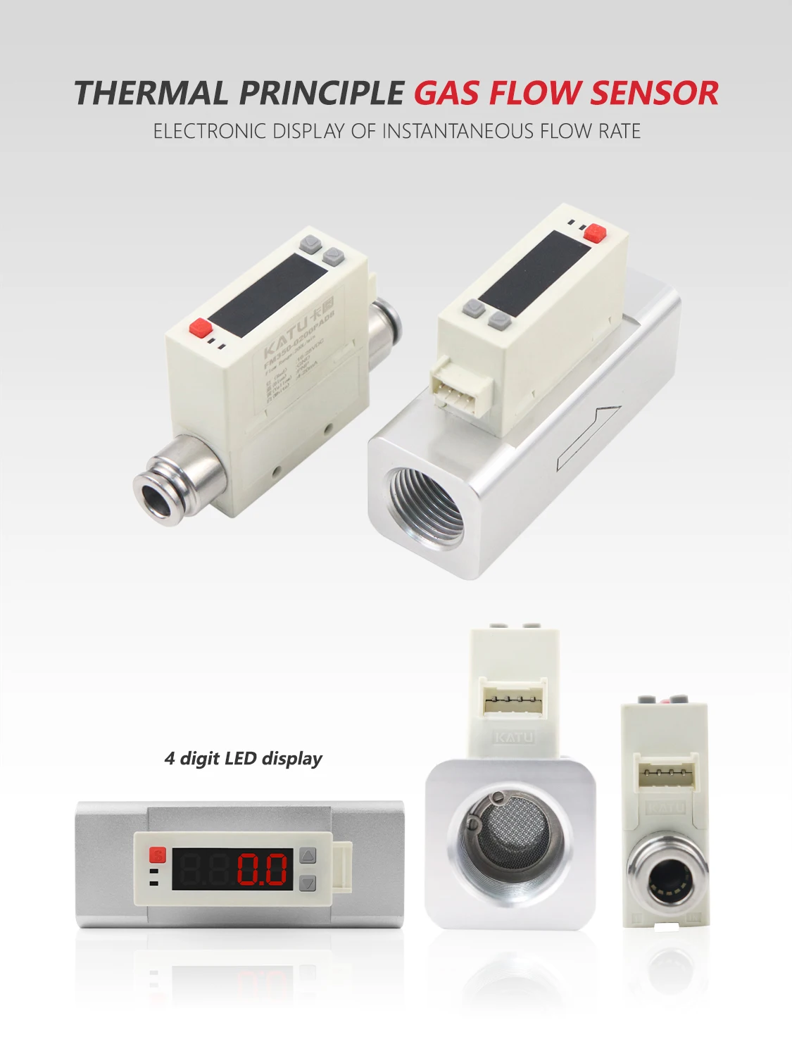 KATU FM350 Flow Meter - Precision for Air & Gas Measurement
