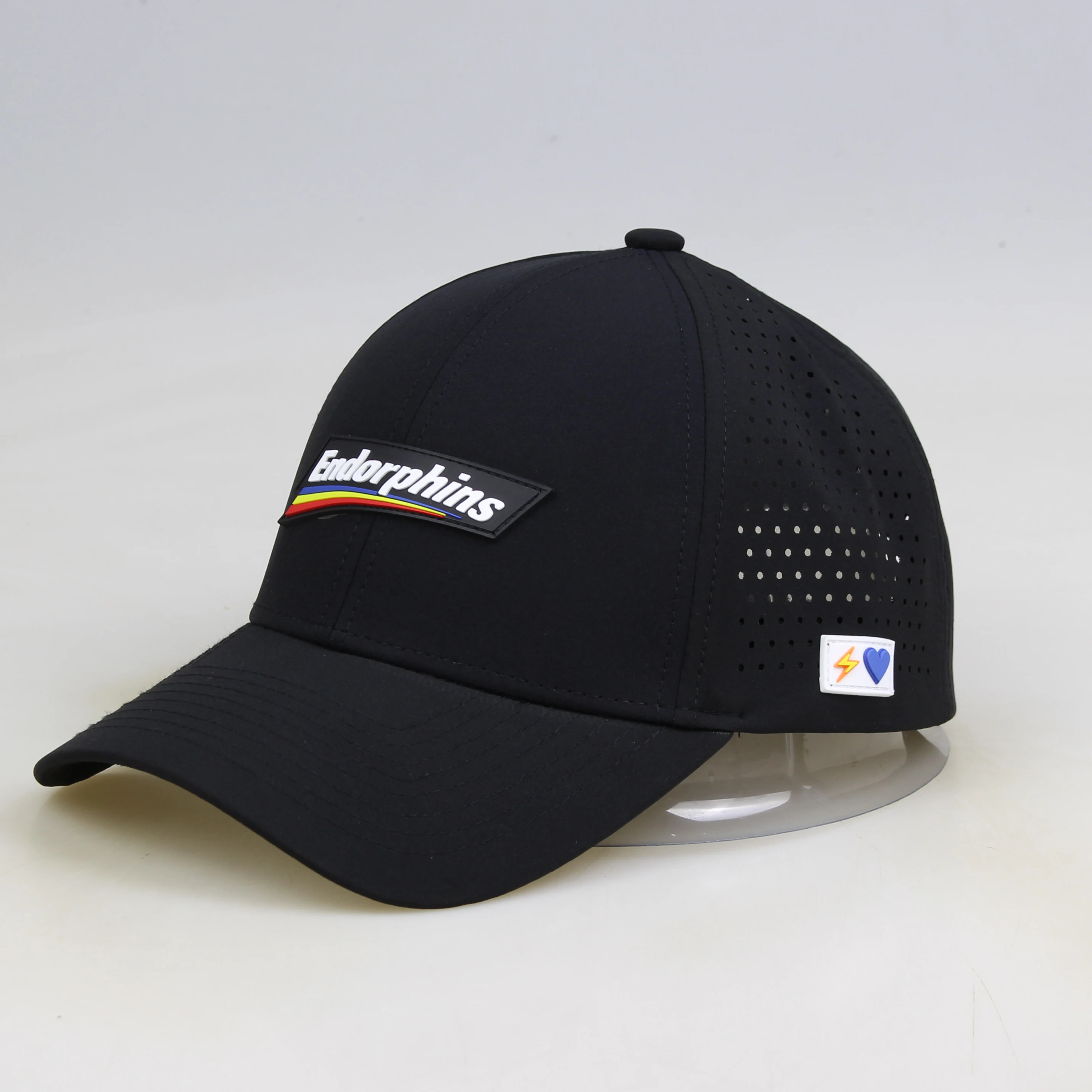 Custom Melin Style 6 Panel Perforated Gorras Golf Baseball Cap Pvc ...