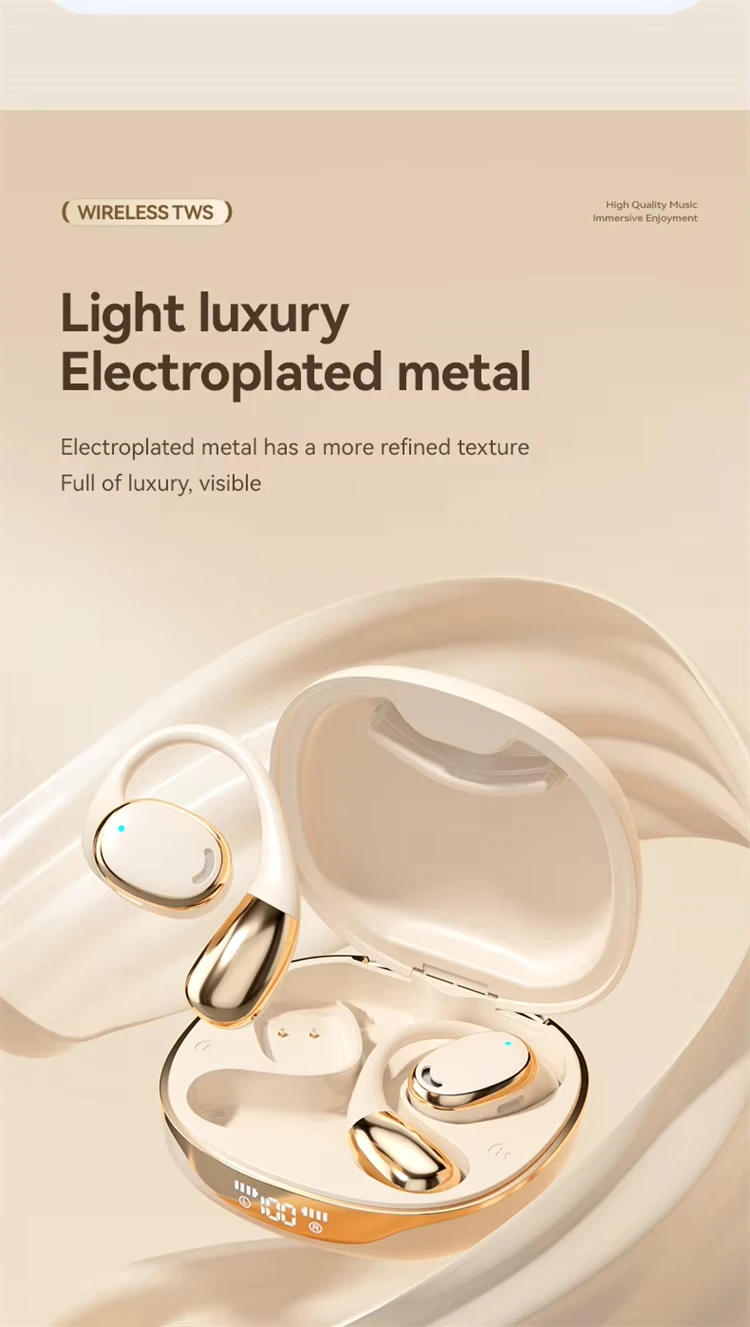 True Wireless M70 OWS Noise Cancellation TWS Headphone HiFi Earphone ...