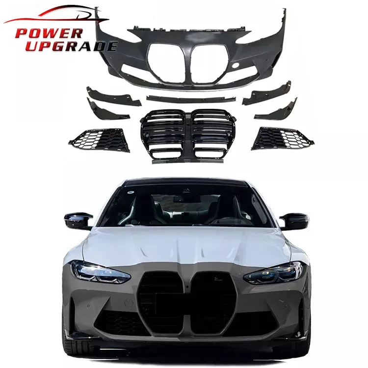 M4 Style Body Kit For Bmw 4 Series G22 2020-2022 Front Rear Bumper With ...