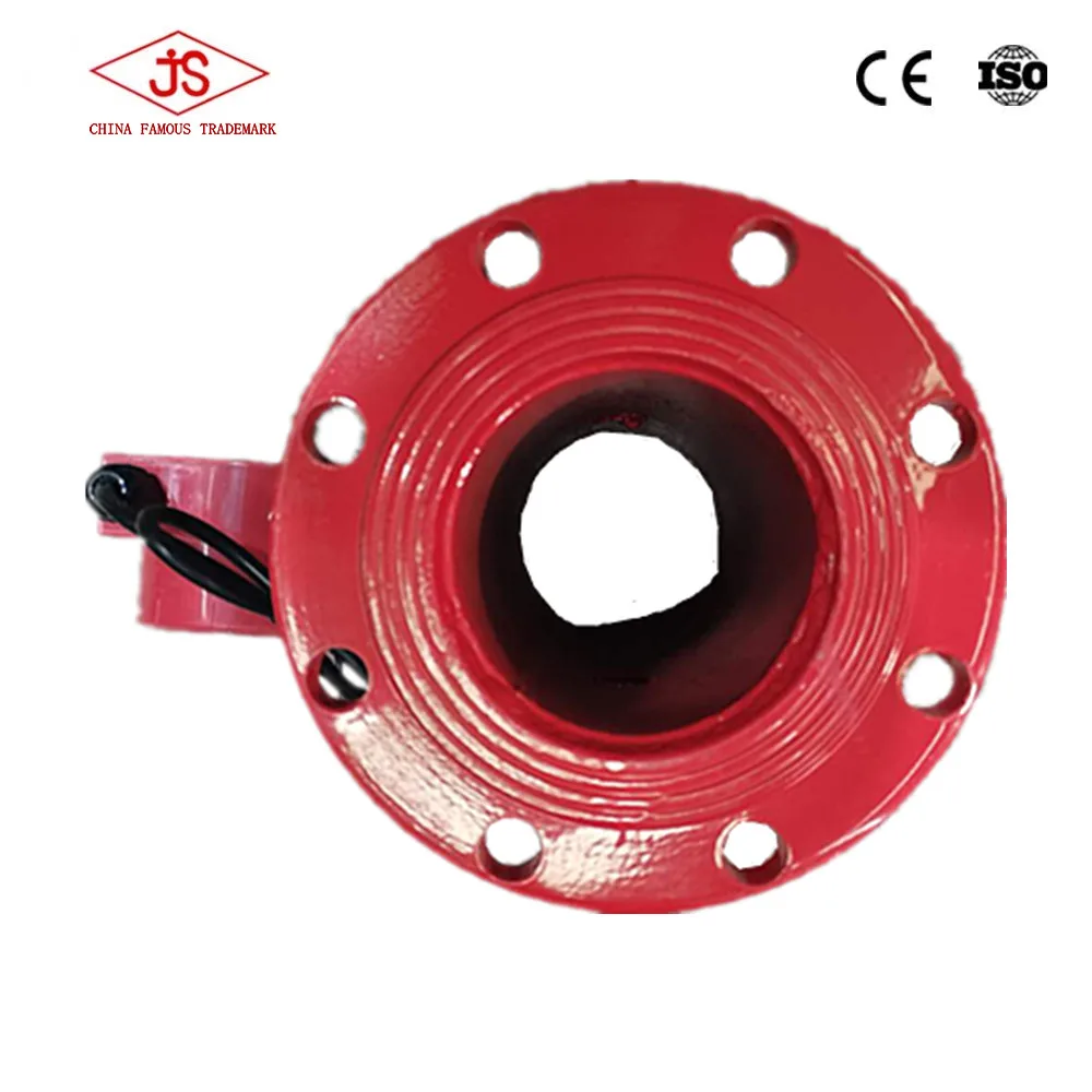 Angle Fire Hose Butterfly Gate Valve 2" Spring Clips Hydrant Protection ...