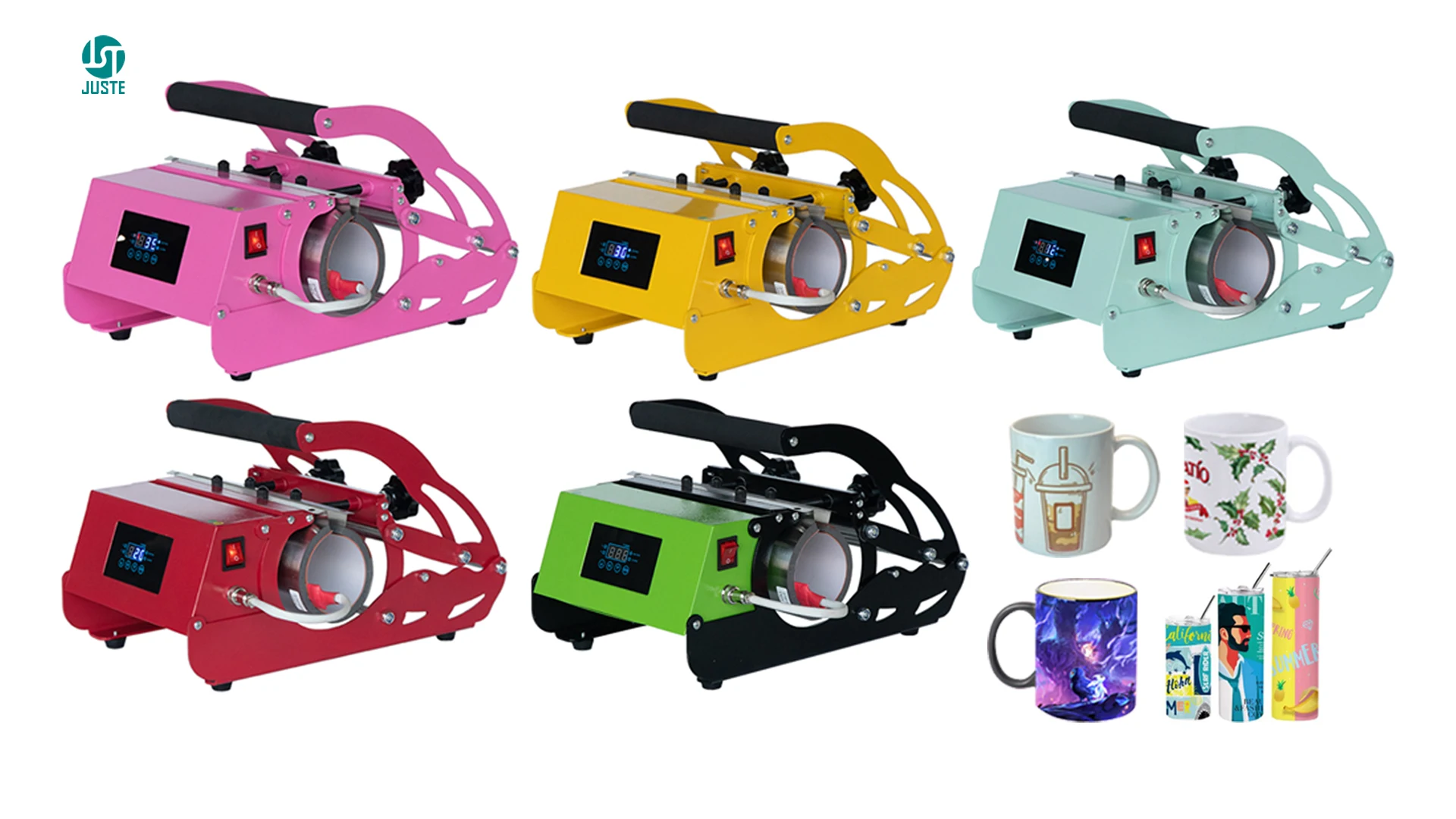 Electric Sublimation Heat Press Machine Single Ceramic Plastic Metal ...