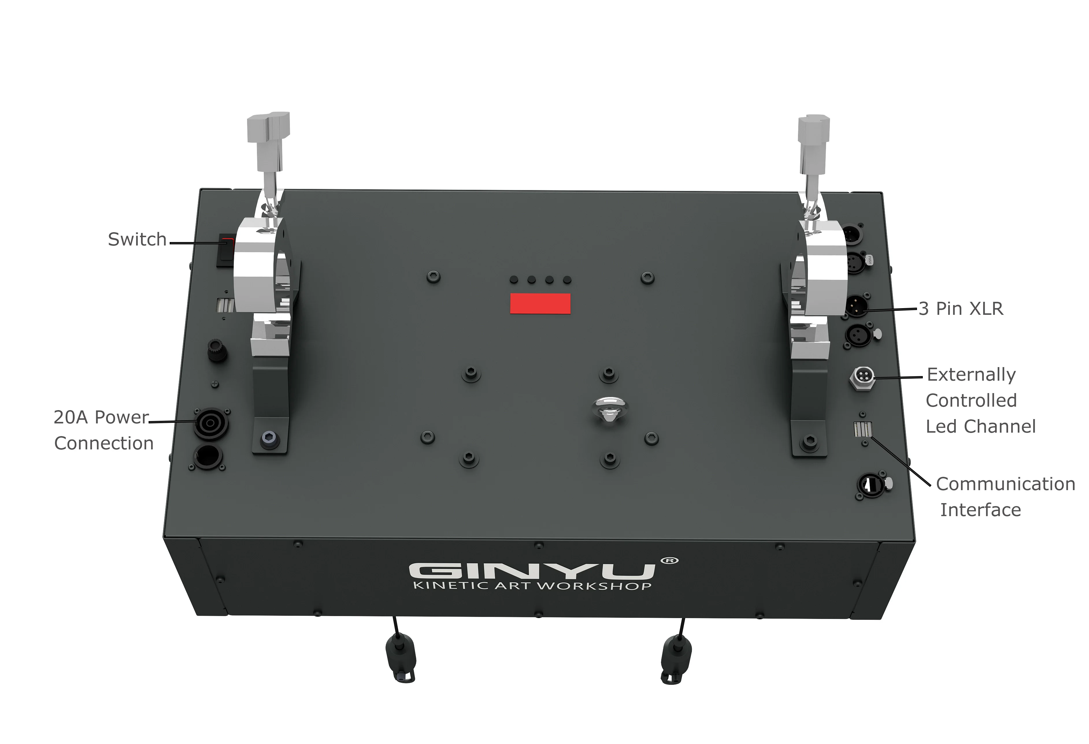 Kinetic Lighting Led Display Screen DMX Kinetic System Kinetic Motor ...